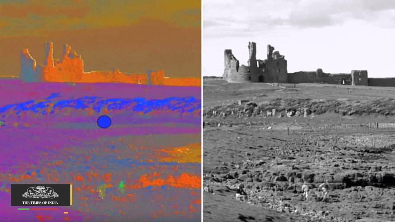 Optical Illusion That Tricks Your Brain Into Seeing Colour - YouTube