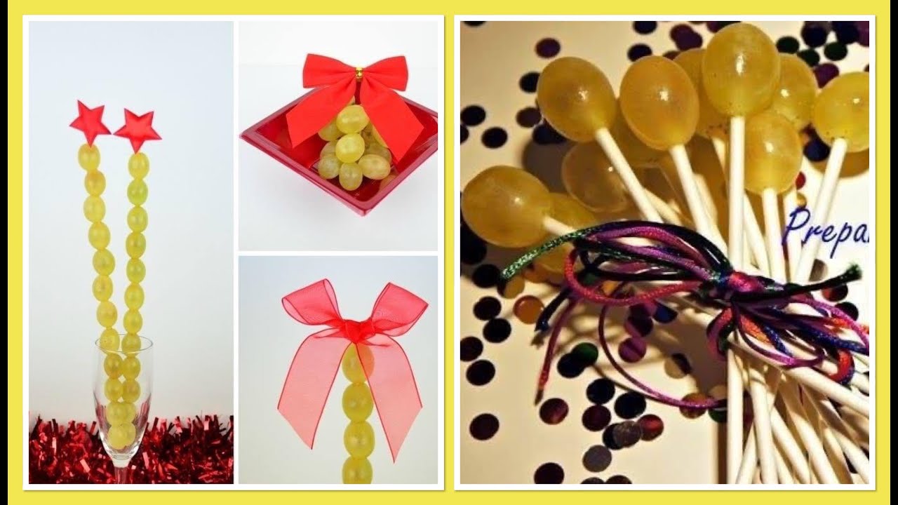 Ideas como Decorar con Uvas 🍇 - YouTube