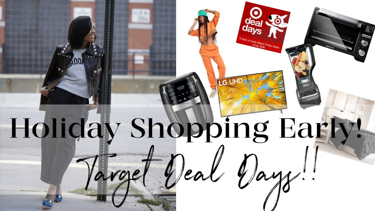 Holiday Shopping 2022 | Target Deal Days + Sales | SimplyShannah - YouTube