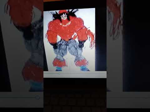dragon ball pan super saiyan muscle growth 💪 - YouTube