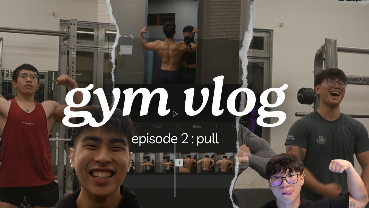 GYM VLOG EPISODE 2 : PULL DAY - YouTube