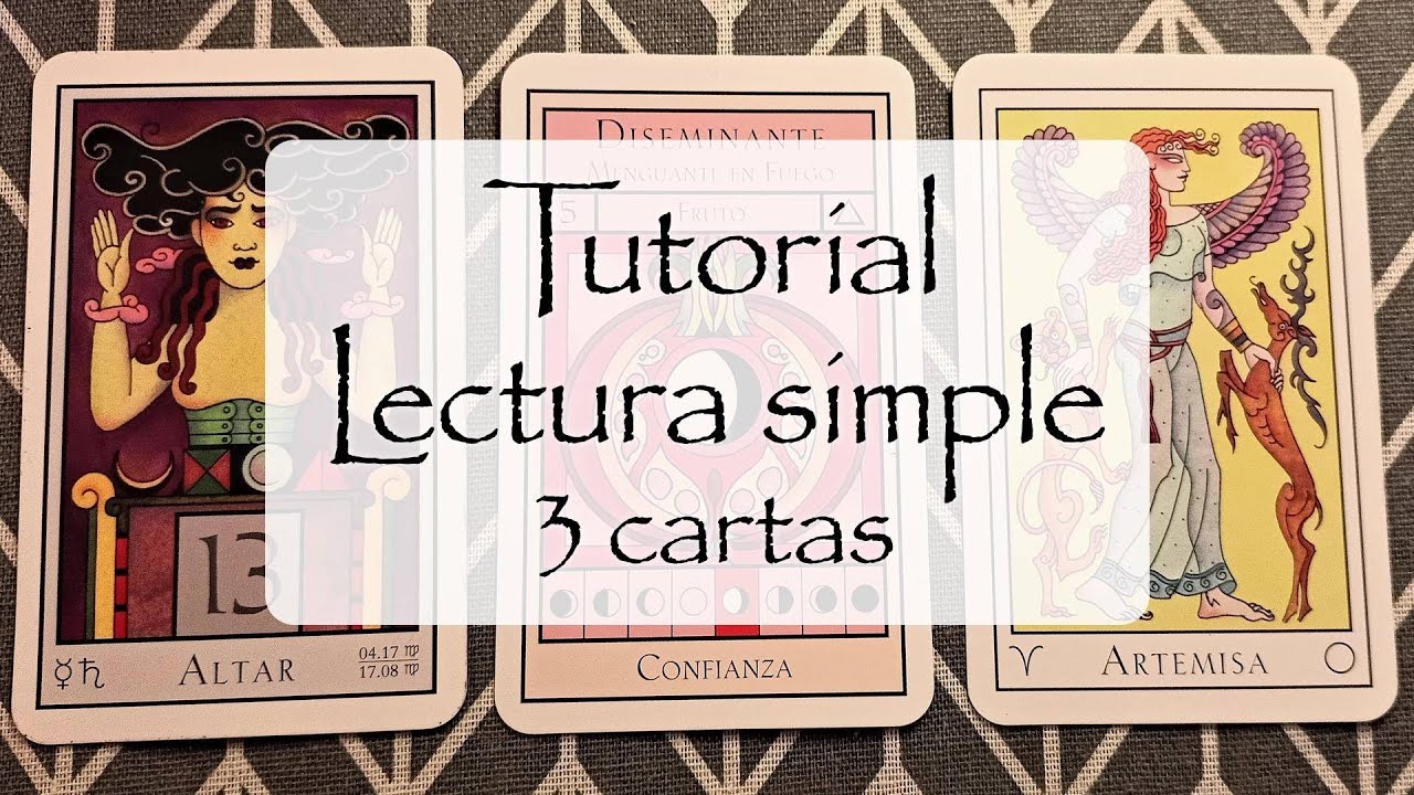 El Oráculo de la Luna 🌙 Tutorial - Lectura simple (3 cartas) - YouTube