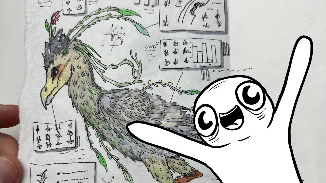 Creature Log Book Entry 2: A Bird!!! - YouTube