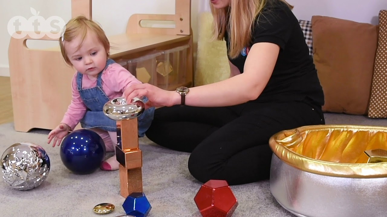 Metallic Collection Basket From TTS Group - YouTube
