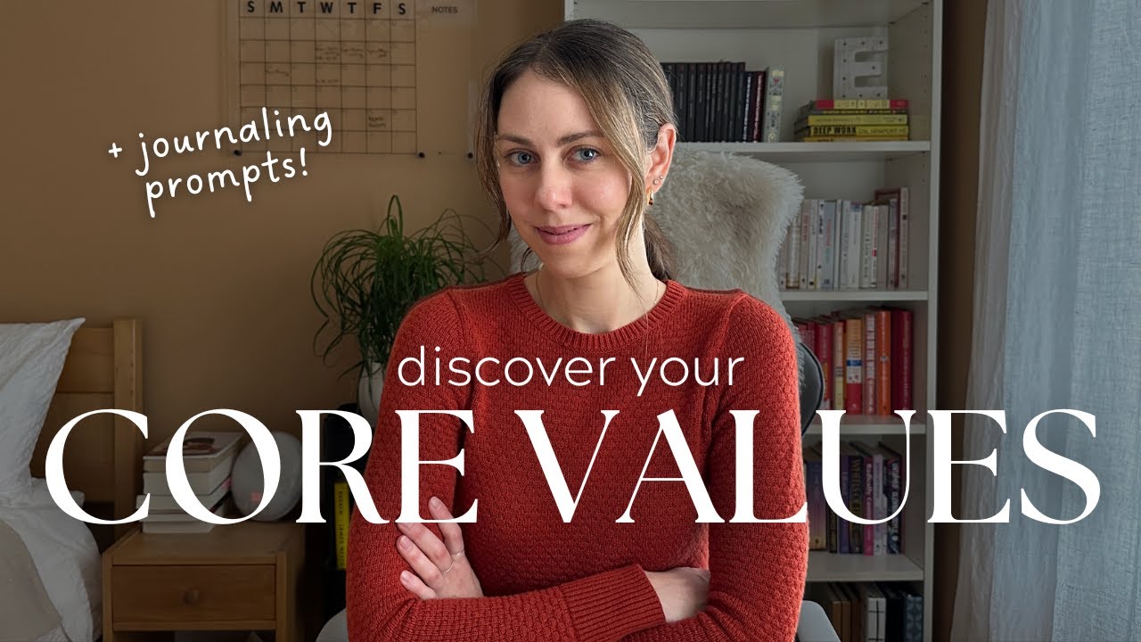 how to identify your personal values | journaling to get to know ...
