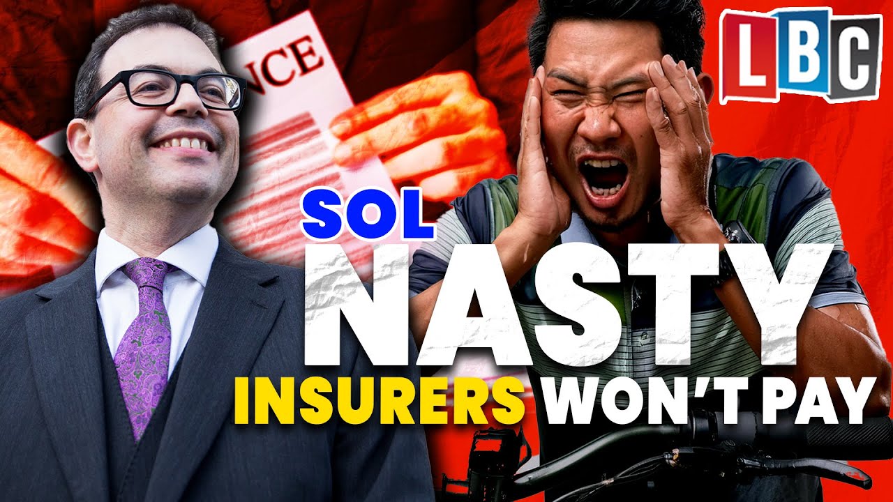 Insurance voided for using 'too much throttle' [LBC Legal Hour] - YouTube