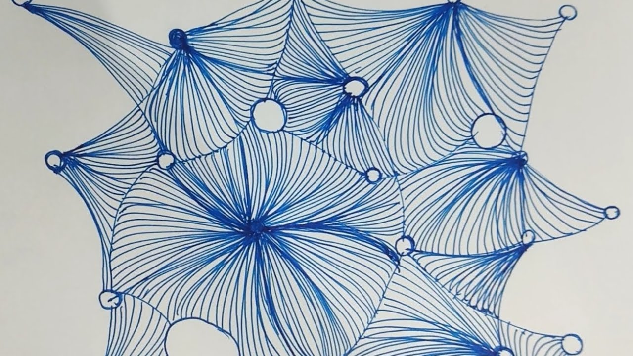 EASY MIND RELAXING ART || ART THERAPY|| SIMPLE ART #mindrelaxing #art # ...