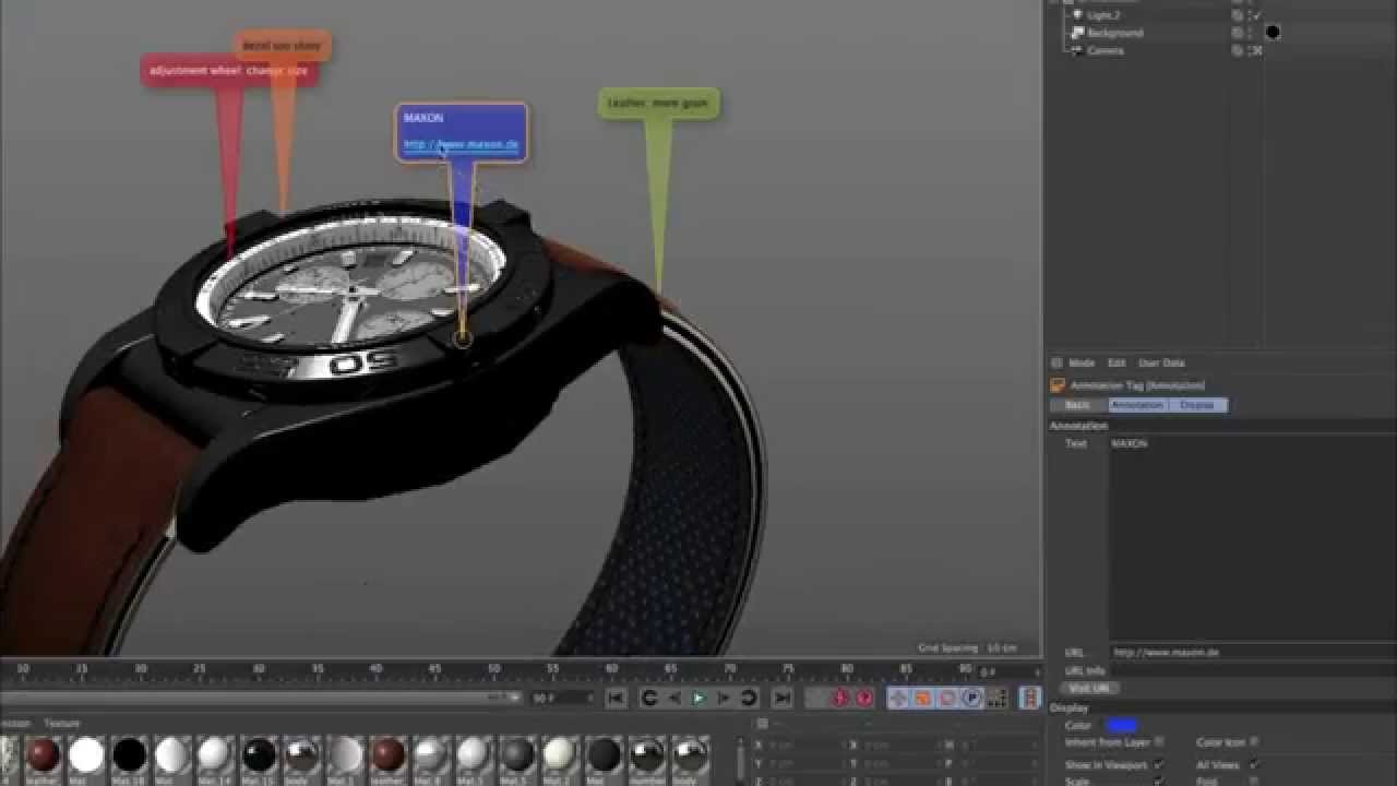 Cinema 4D R16 Comment Function - YouTube
