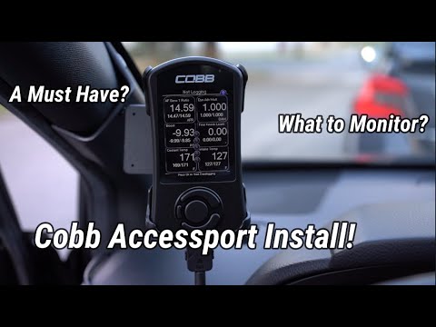 Cobb Accessport Install! A Must for Any Car! - YouTube