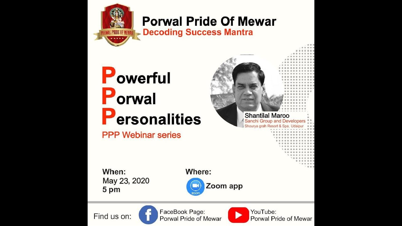Mr. Shantilal Maroo, real-estate Developer and A true Pride from our ...