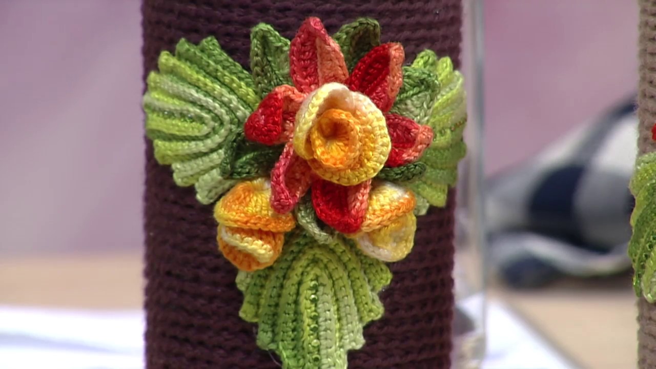 Crochê por Maria José - 22/06/2017 - Mulher.com - YouTube