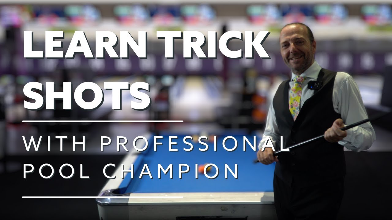 Learn trick shots with a professional pool champion! - YouTube