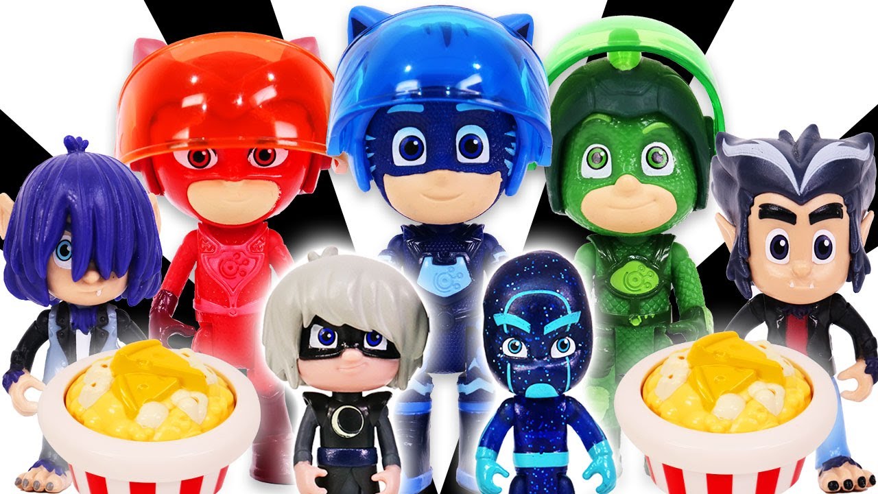PJ Masks~! Protect the popcorn machine! #토이마트TV - YouTube