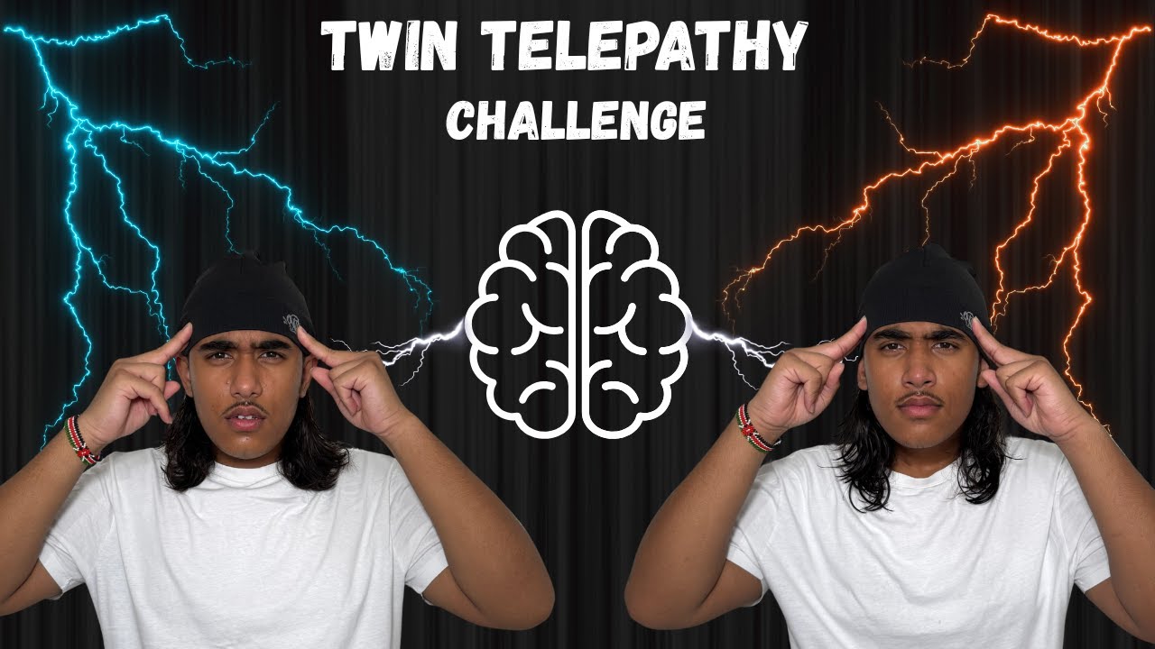 Do Twins think The Same? Twin Telepathy Challenge - YouTube