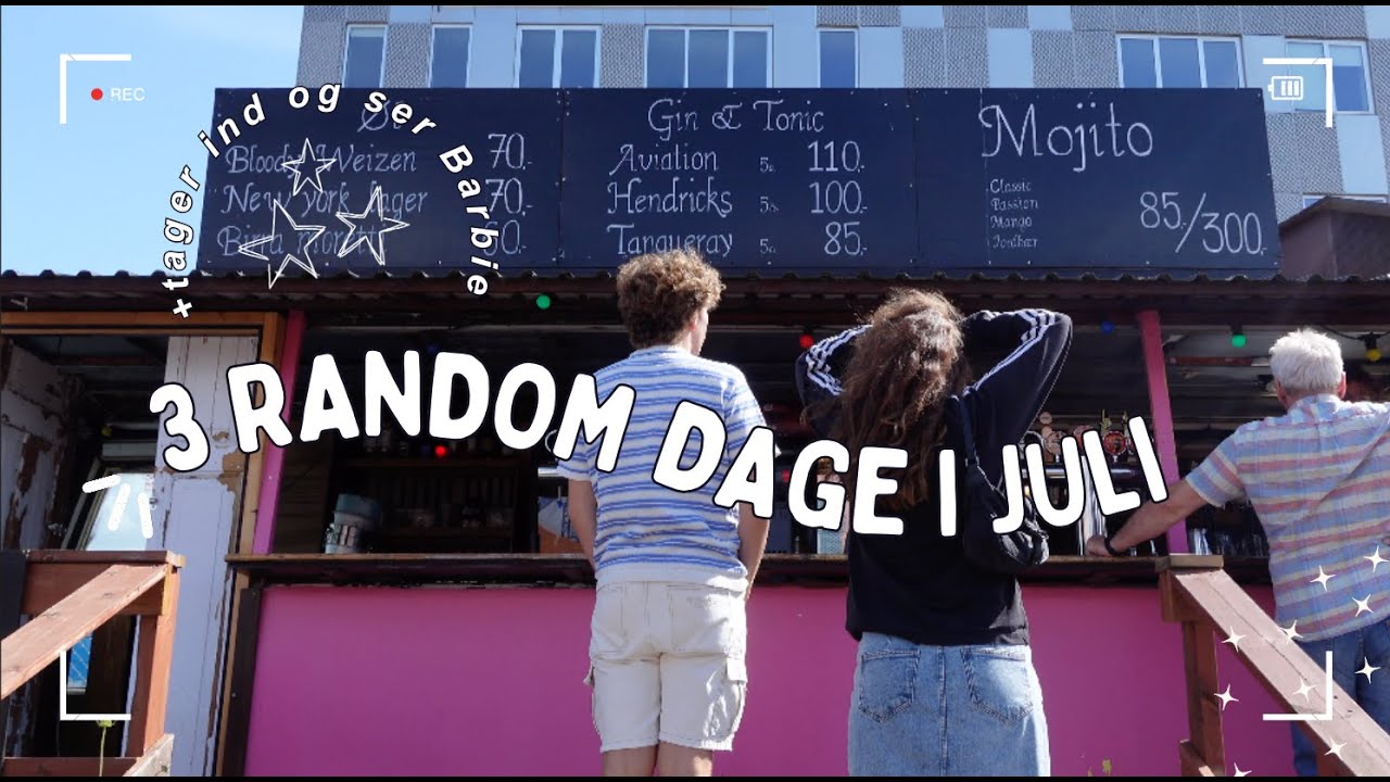 EN RANDOM VLOG - gode dage med venner + ser Barbie - YouTube