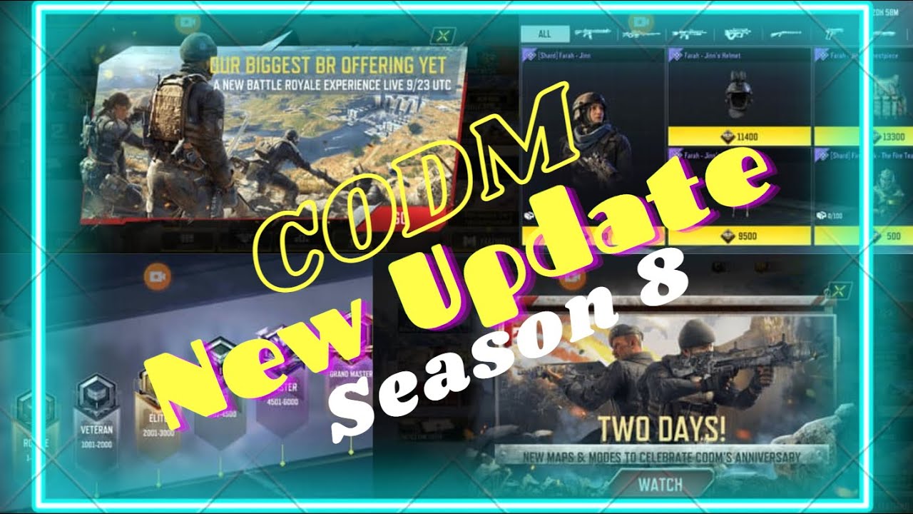 CODM 2nd ANNIVERSARY UPDATE SO FAR - 09/22/2021 - YouTube