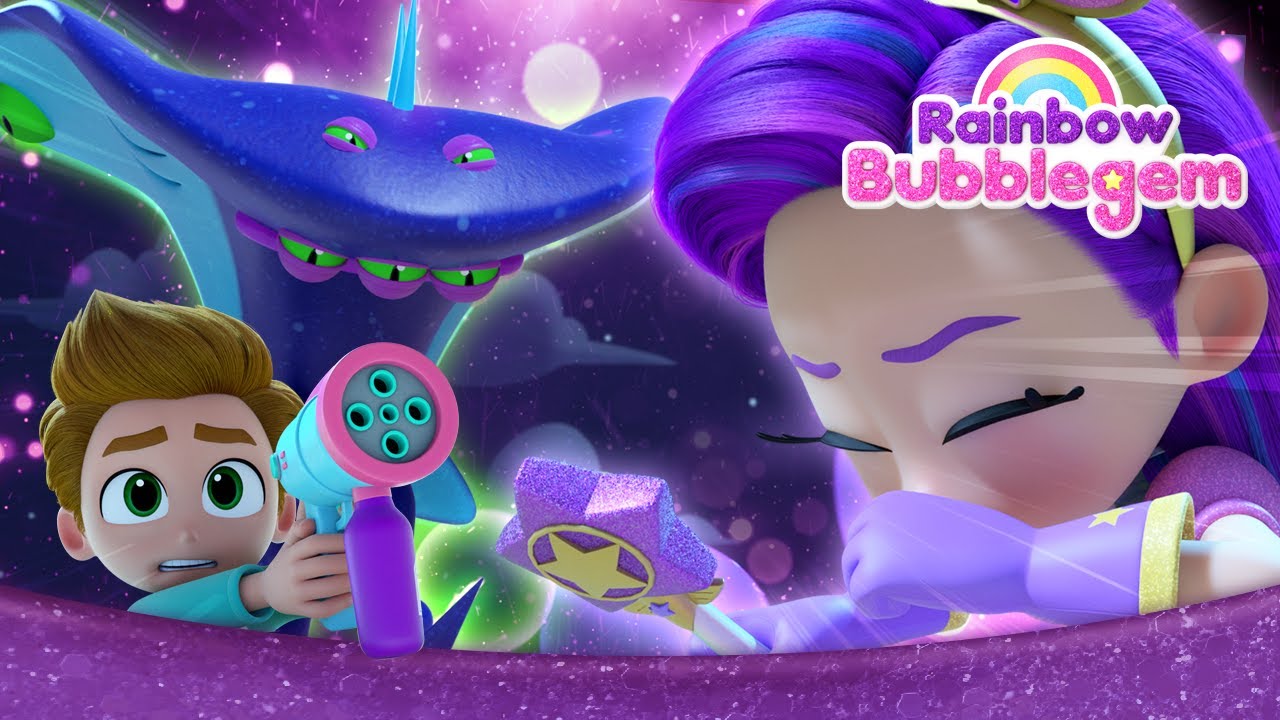 Leo helps Purple fighting ⚡️Stingray Blob | Deep-Sea Villains | Special Episode | Rainbow ...