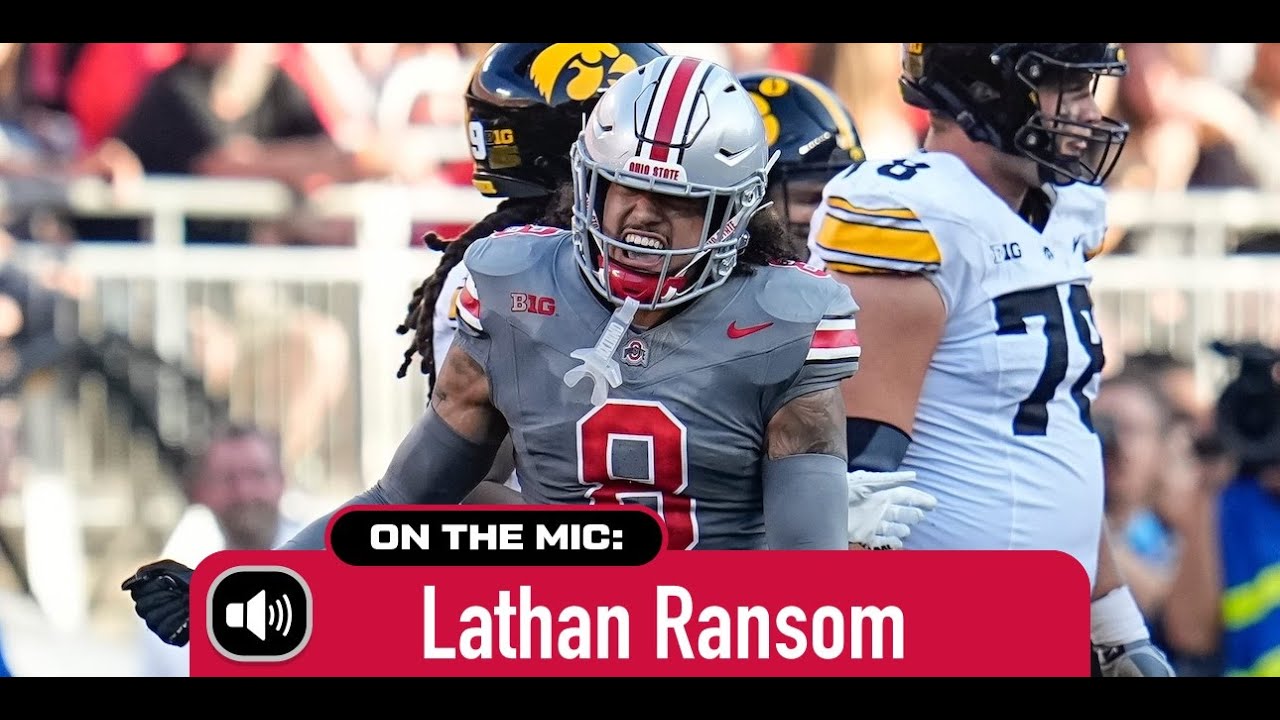 Ohio State's Lathan Ransom on defending Oregon's wide receivers - YouTube