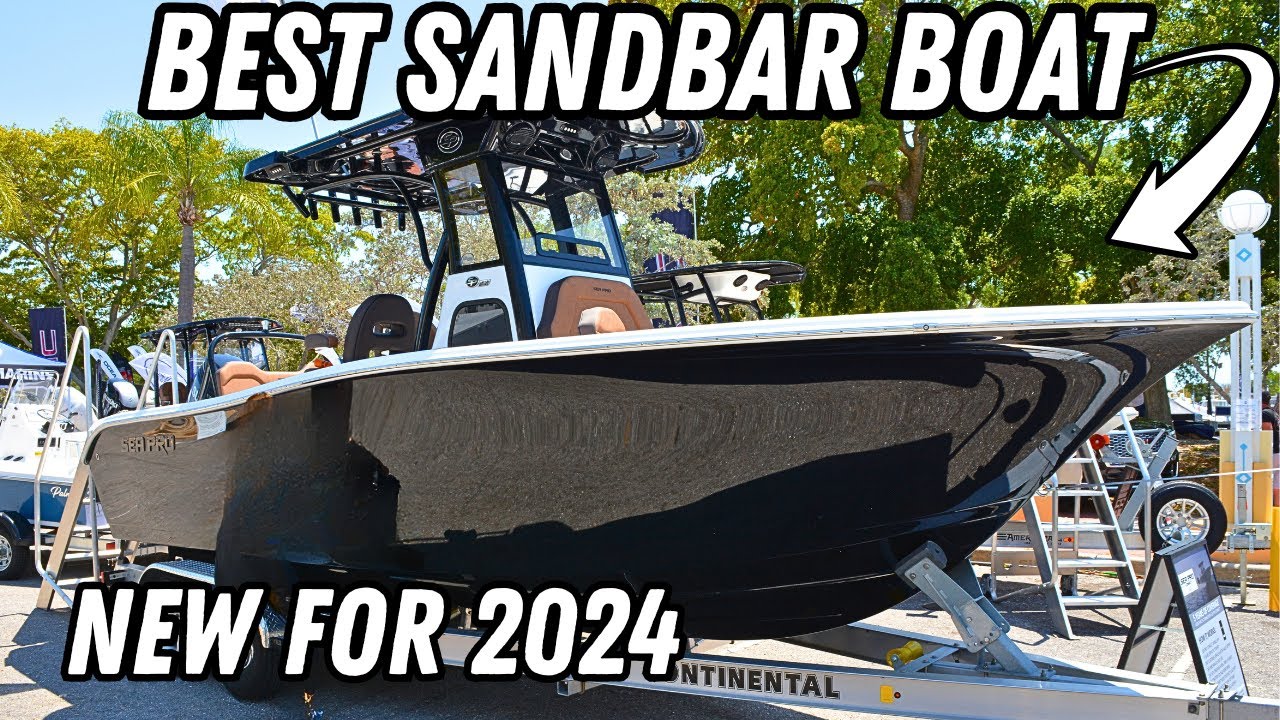 The Best Sandbar Boat 2024! | Sarasota Suncoast Boat Show - YouTube