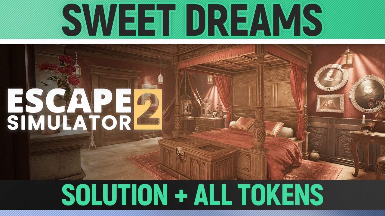 Escape Simulator 2 - Sweet Dreams - All Puzzle Solutions, All Tokens ...