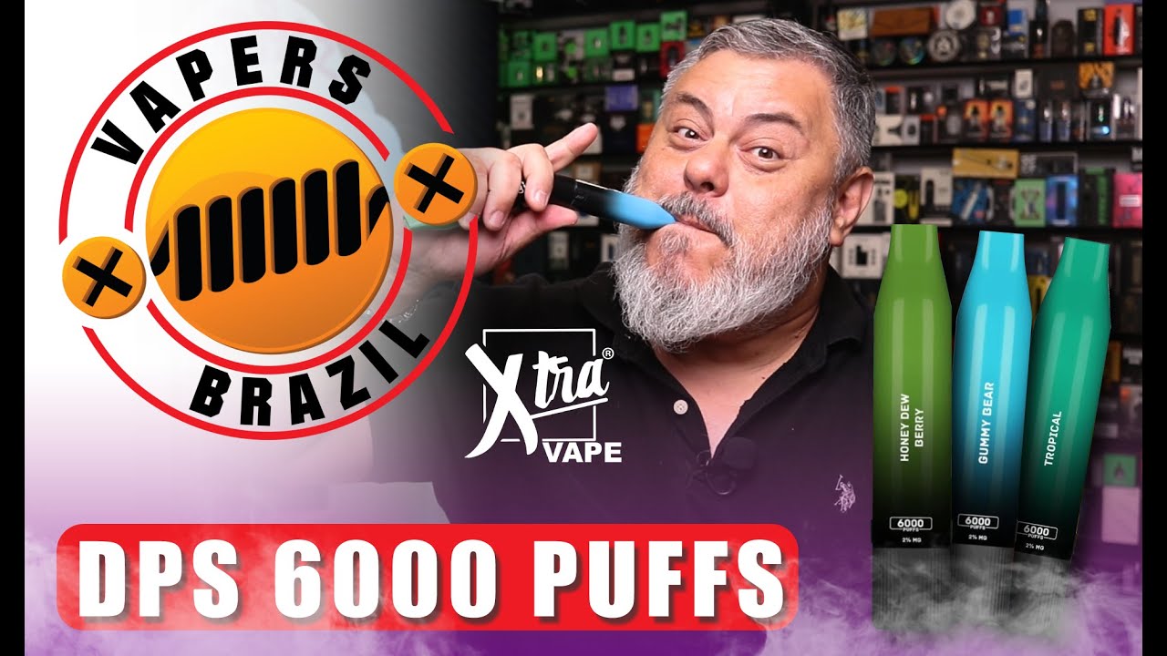 Xtra DPS 6000 Puffs Pod - Descartável com Refil de Cartucho. - YouTube