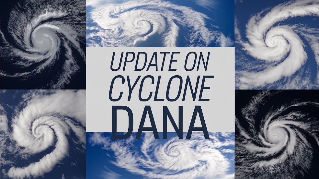 Update on cyclone DANA #dana #odisha #otv - YouTube