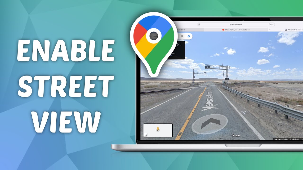 How to Enable Street View in Google Maps - YouTube