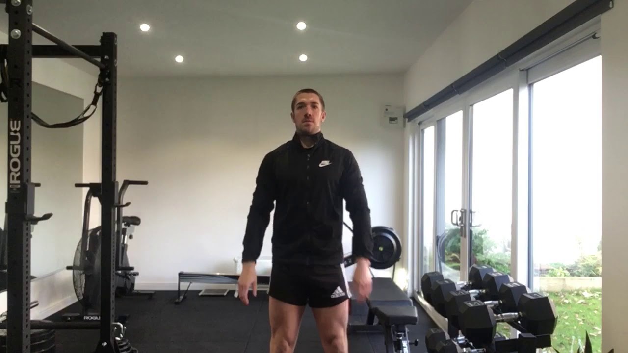 Shoulder circles - warm up - YouTube