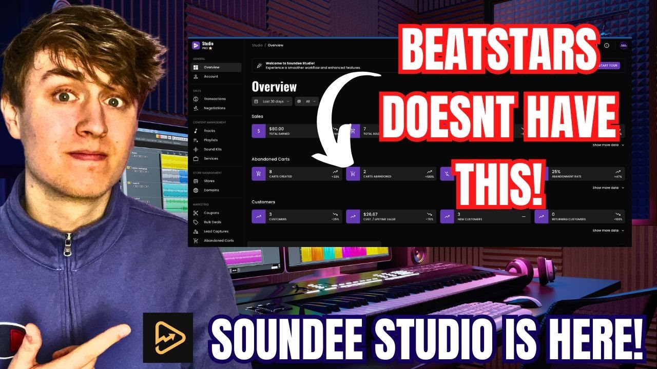Soundee Studio Is Here ! Beatstars Needs To Take Notes... - YouTube