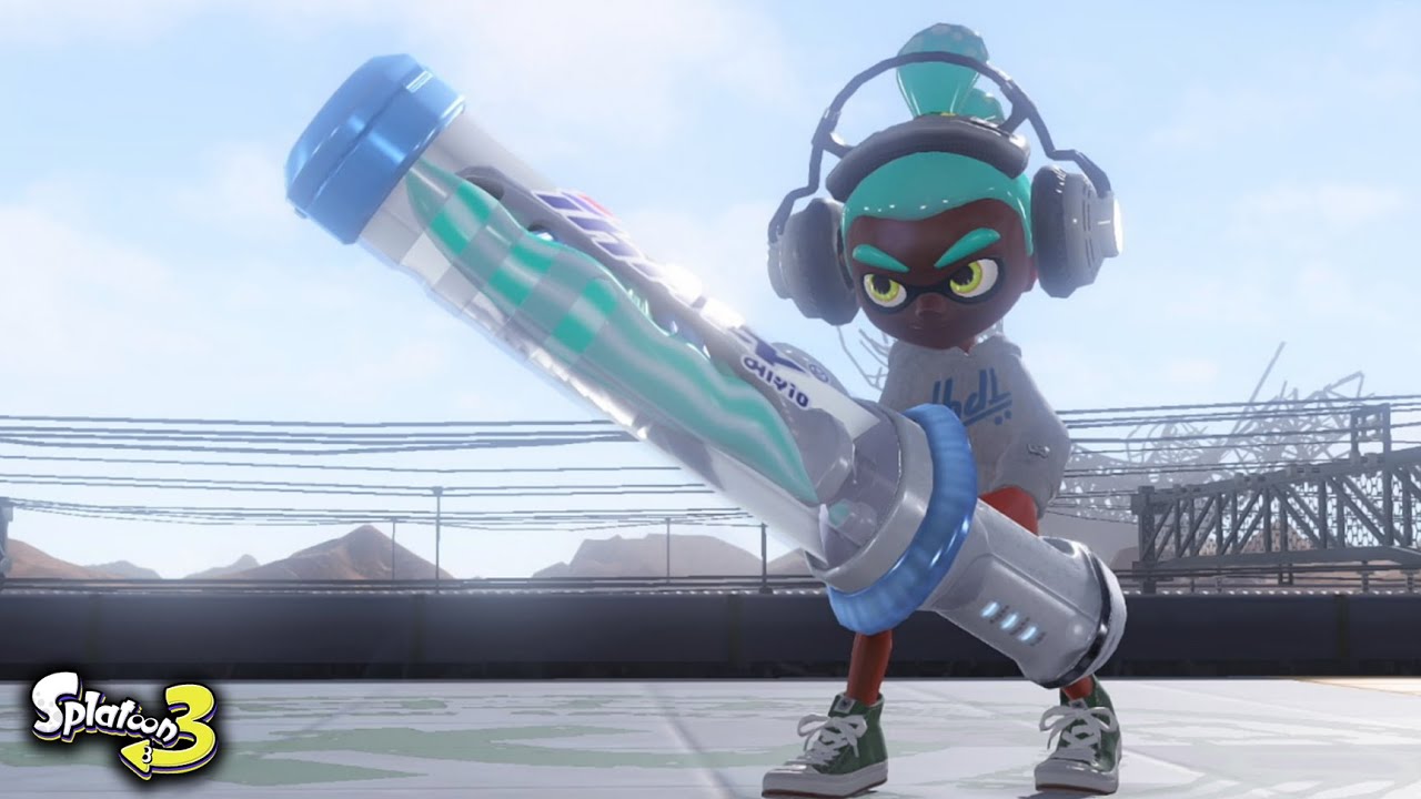 NEW MINT DECAVITATOR IN SPLATOON 3 IS RIDICULOUS? - YouTube