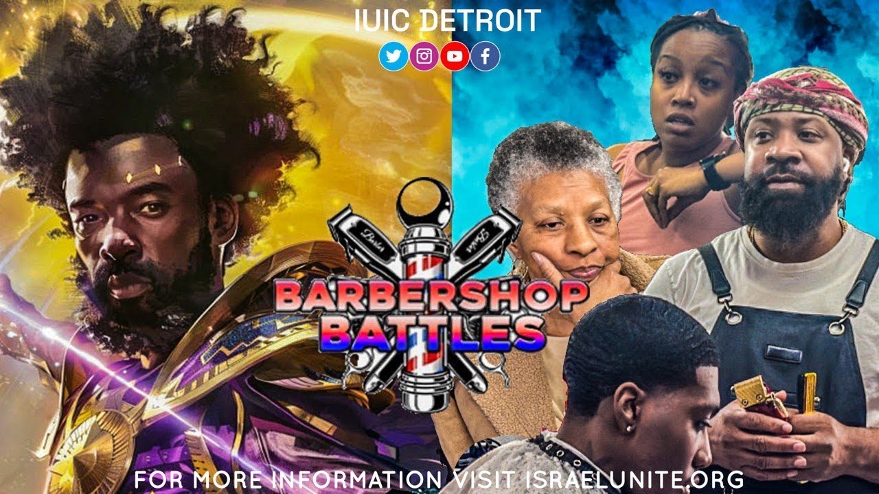 Heated Debate in Hood Barbershop over Perfection of Man - YouTube