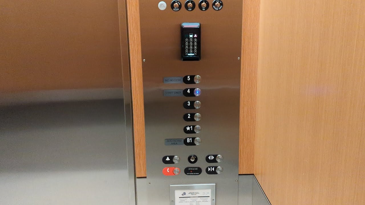 Otis Gen3 MRL Traction Elevators at National Museum of the United ...