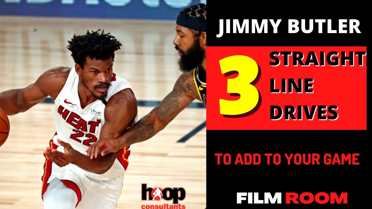 JIMMY BUTLER STRAIGHT LINE DRIVES - YouTube