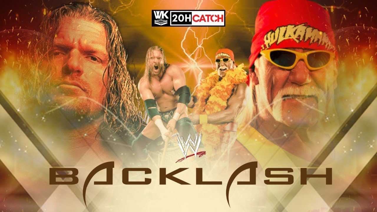 WWE Backlash 2002 : Triple H vs Hulk Hogan - Brock Lesnar arrive - YouTube
