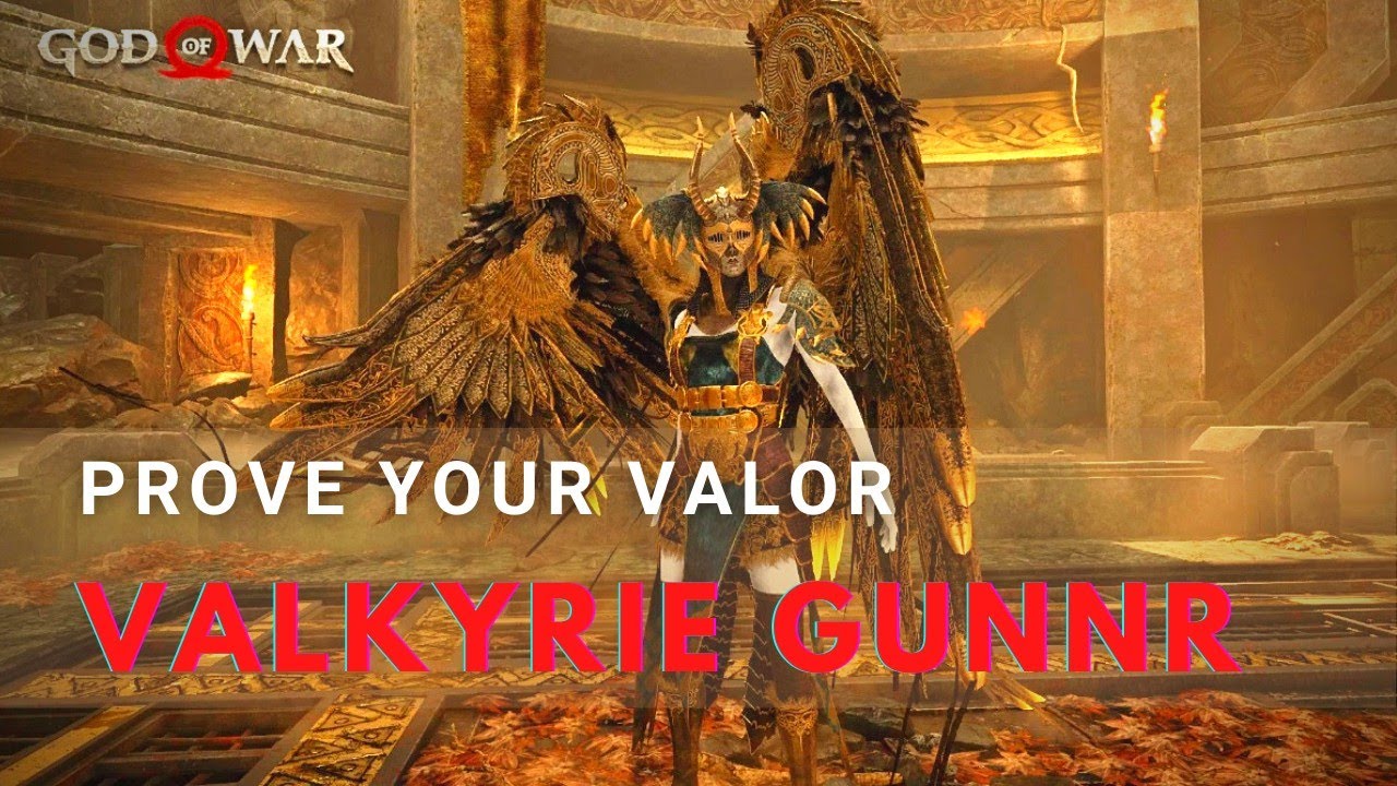 God Of War(2018) | Prove Your Valor | Valkyrie Gunnr - YouTube