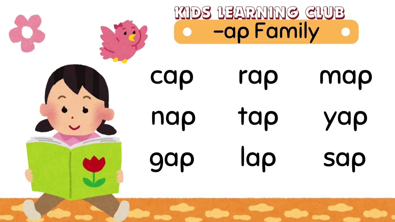 Family words| "ap" words| how to teach Phonics?| Cvc words| Vocabulary ...