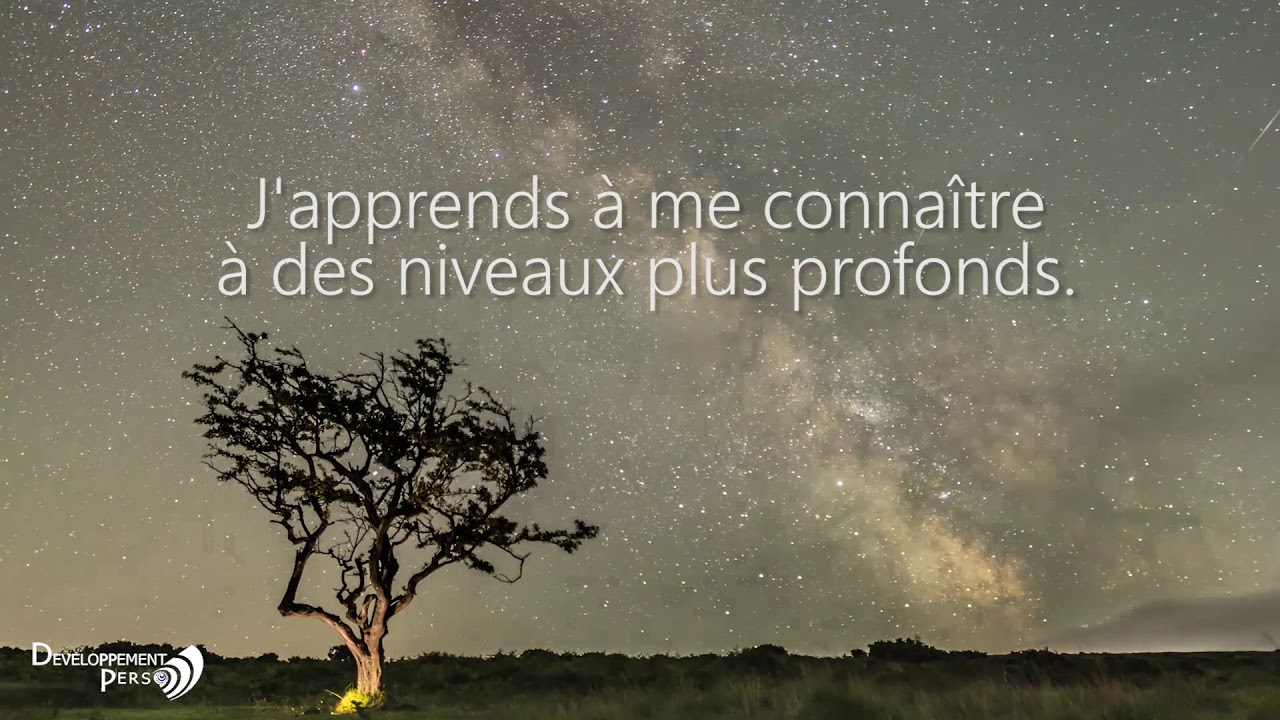 Affirmations Positives Confiance en Soi et Amour Propre - YouTube