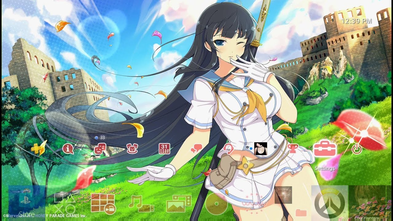 Senran Kagura Ikaruga Spring Theme PS4 - YouTube