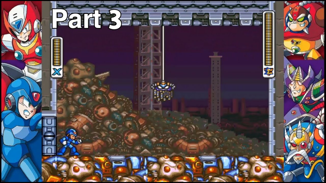 Mega Man X2 Part 3 Morph Moth - YouTube