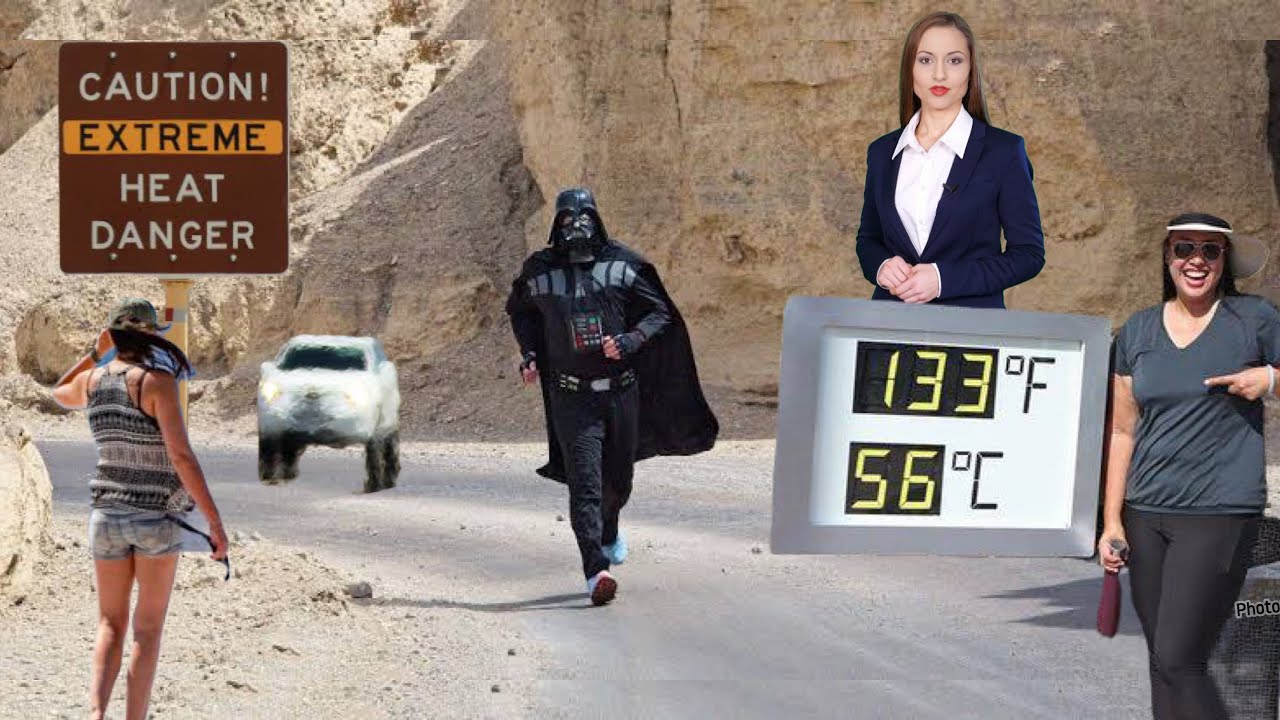 Darth Vader's Death Valley Dash: Running a Mile in the Heat. - YouTube