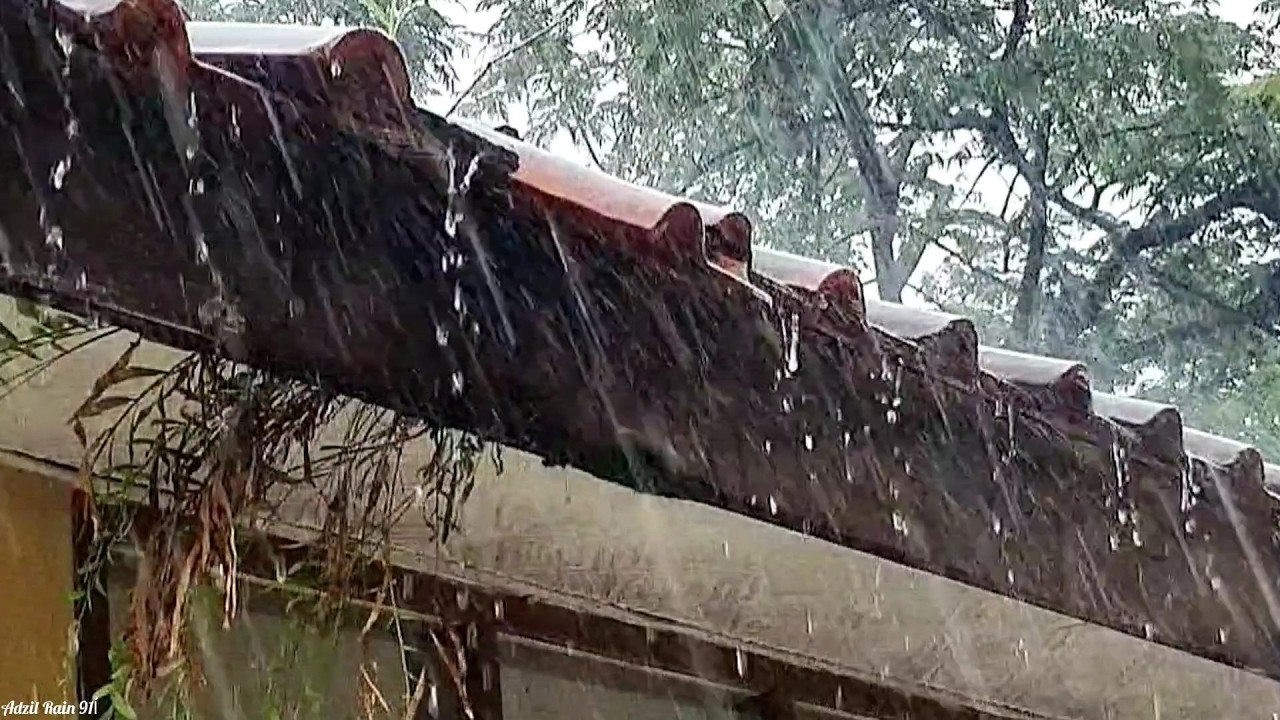 Amazing⛈️The most realistic heavy rain sounds on YouTube! Great sleep ...