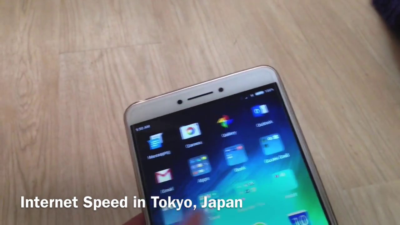 Internet Speed in Tokyo Japan - YouTube