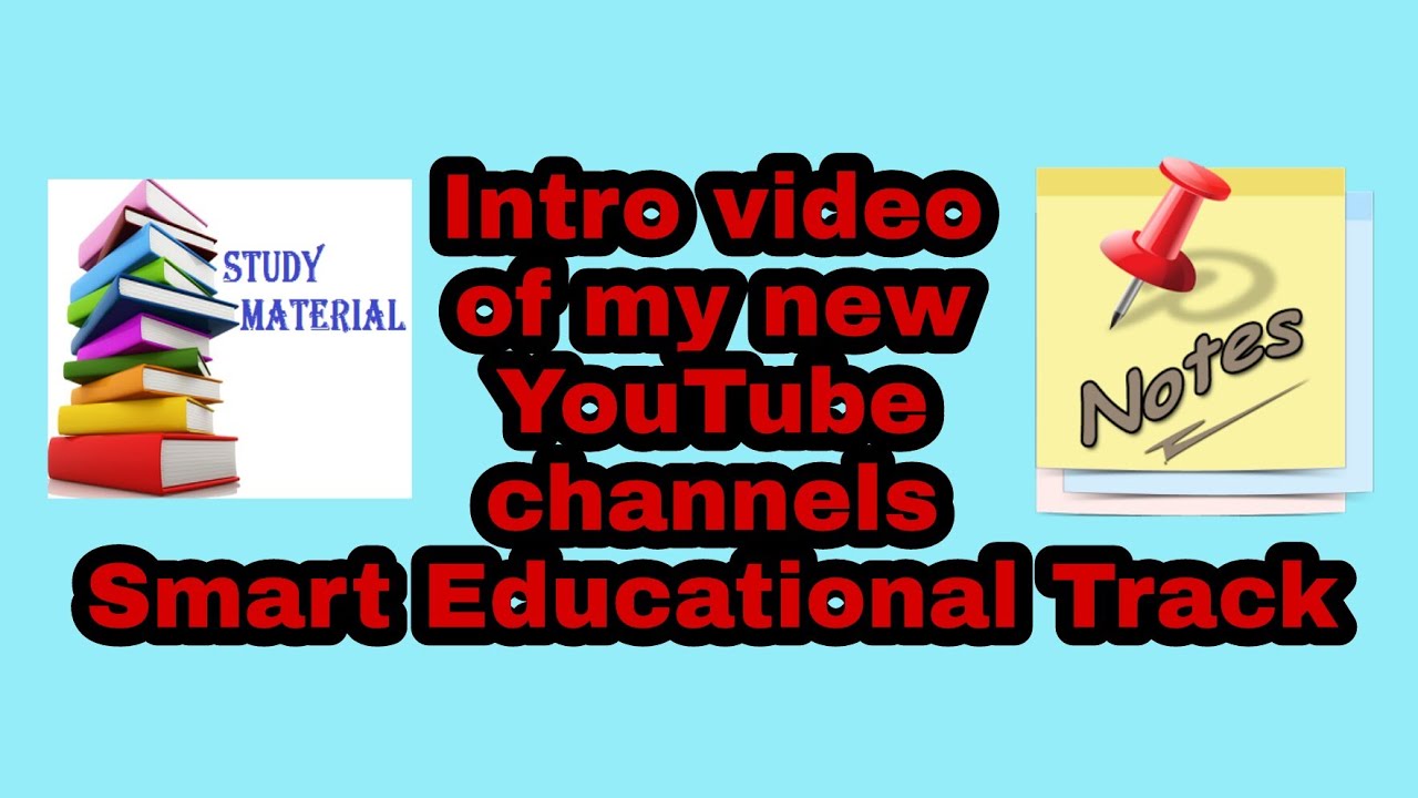Smart educational track YouTube channel trailer - YouTube