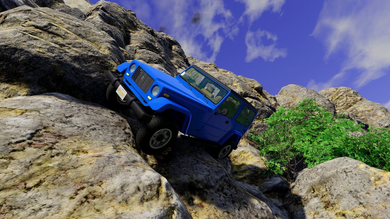 Cars Crashes and Cliff. BeamNG Drive - YouTube
