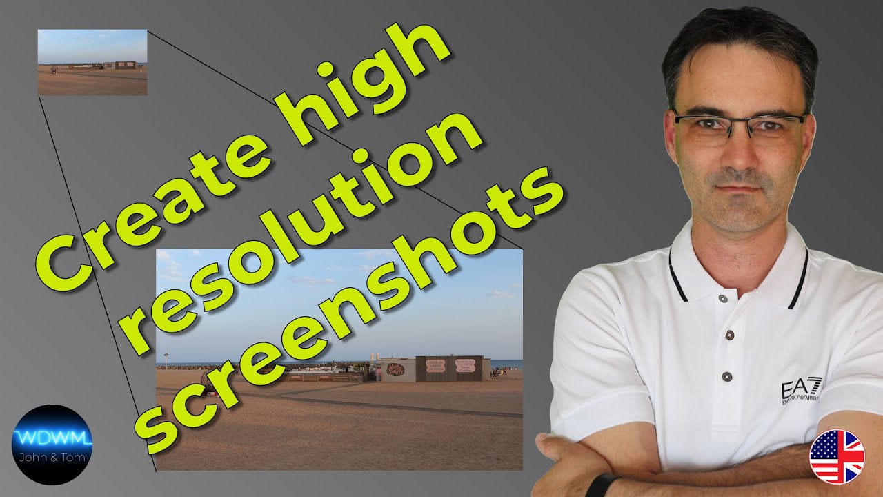 Windows 10 - Create high resolution screenshots (5 options) - YouTube