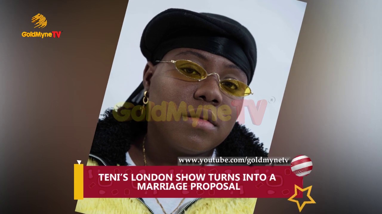 TENI’S LONDON SHOW TURNS INTO A MARRIAGE PROPOSAL - YouTube