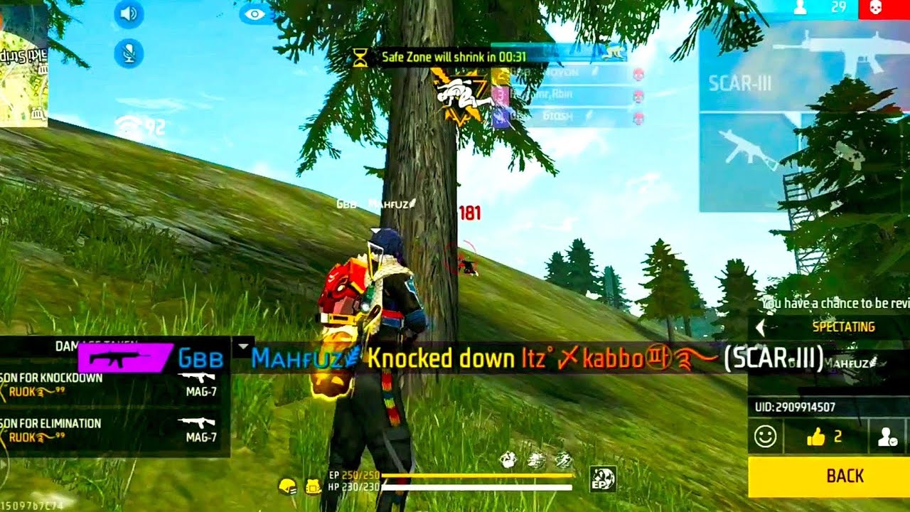 BR ranked playing with our 2 friends |Mahfuj | Giash and one random friends | Rk gamer robin ...