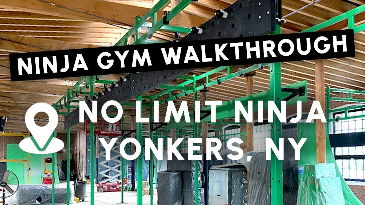 Ninja Warrior Gym Design No Limit Ninja - YouTube