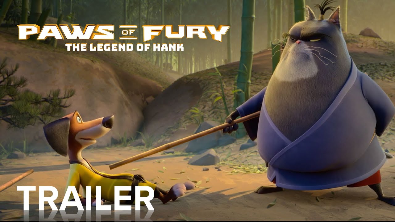 PAWS OF FURY: THE LEGEND OF HANK | Official Trailer | Paramount Movies ...