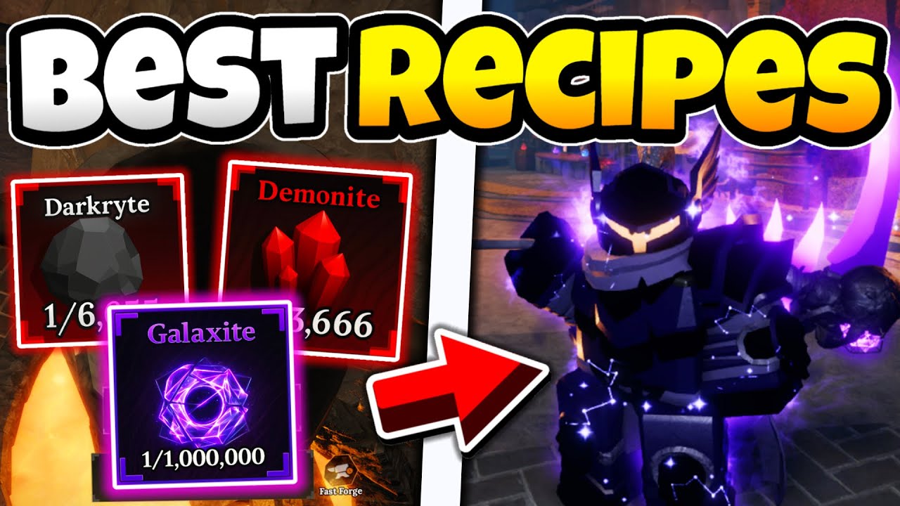 These Are The BEST RECIPES In The Forge - YouTube
